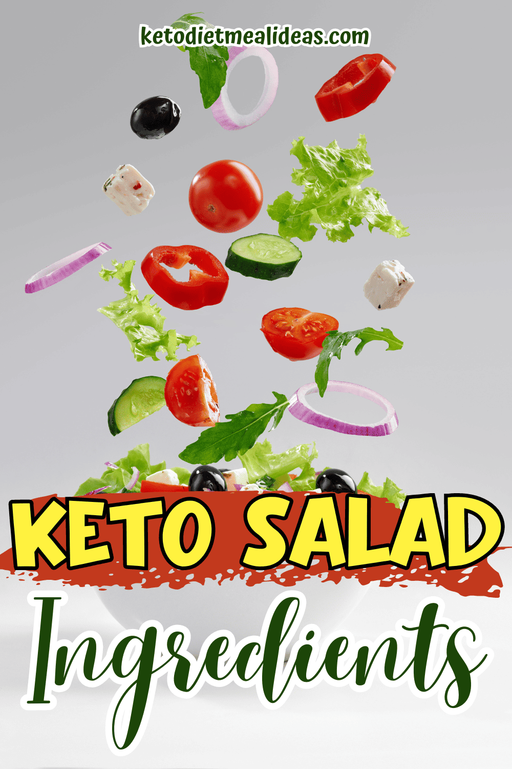 Keto Salad Ingredients - Keto Diet Meal Ideas